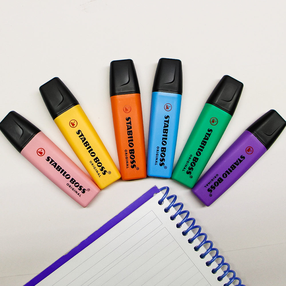 Marcadores Stabilo Boss Colores Mate – Distribuidora Mercantil Guerra S ...